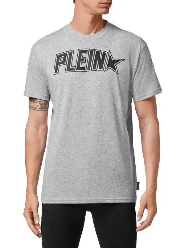 Philipp Plein T-shirt Round Neck - Grey