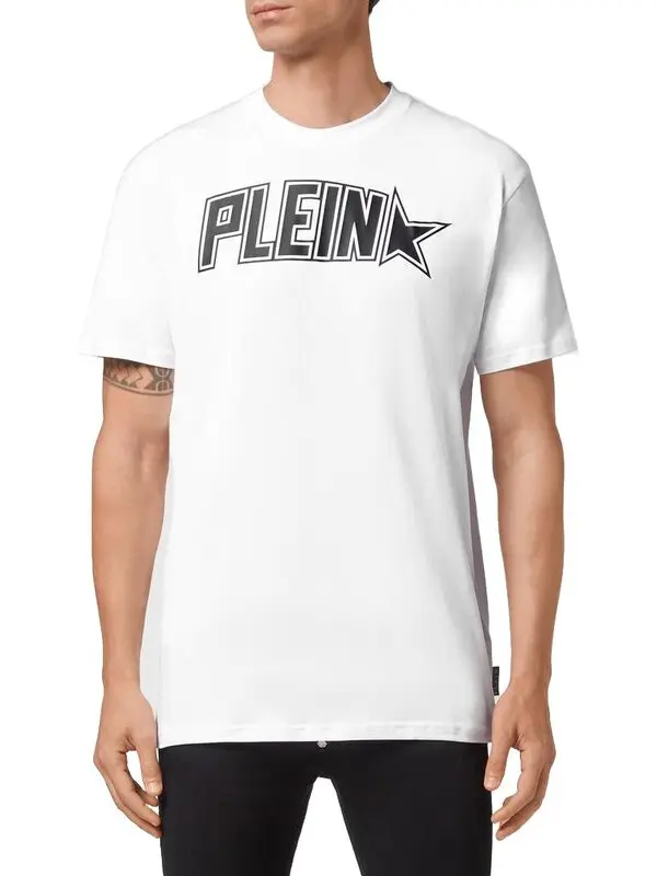 Philipp Plein T-shirt Round Neck - White