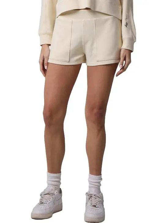 CENTERLINE ATHLETICS Active Lifestyle Shorts - Ivory
