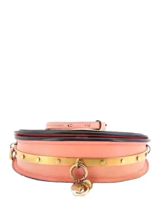 Chloé Nile Leather Mini Crossbody Bag - Pink