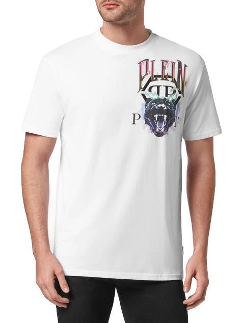 Philipp Plein T-shirt Round Neck Ss Tm - White