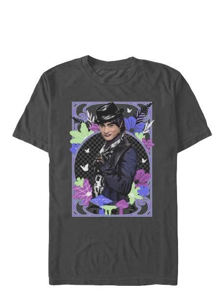DESCENDANTS Max Framed Portrait Short Sleeve Graphic T-shirt - Charcoal