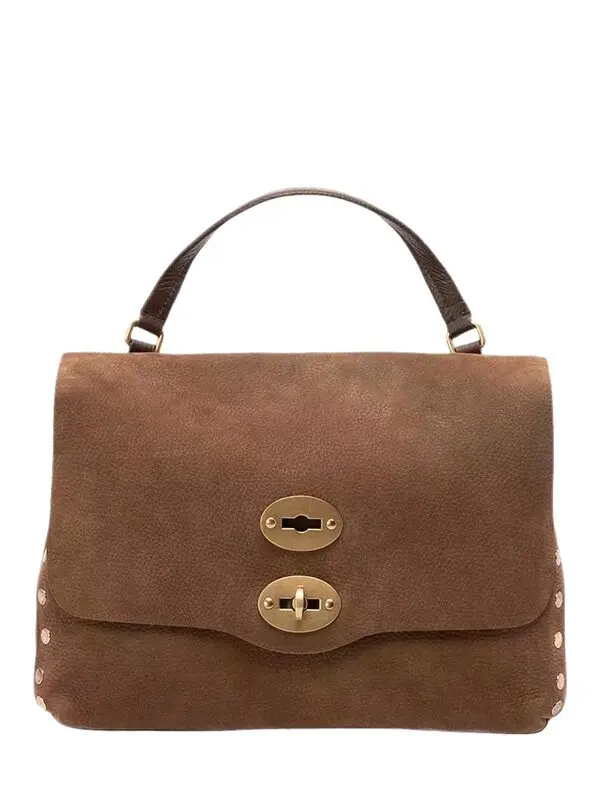 ZANELLATO Small Postina Jones Shoulder Bag - Brown