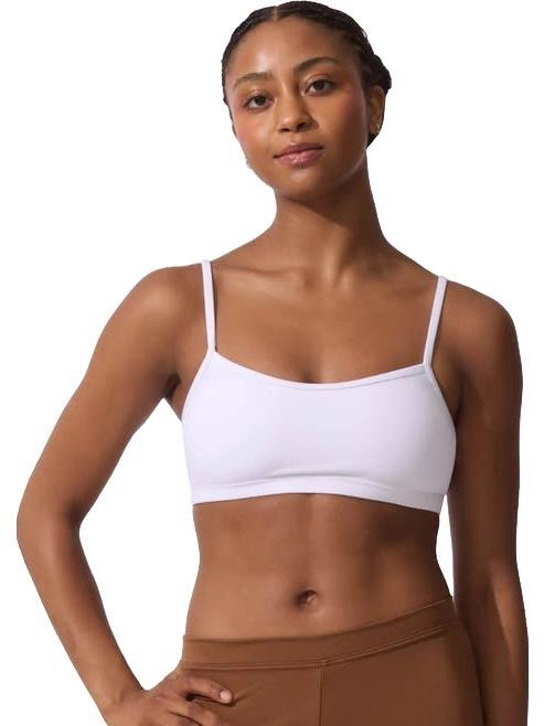CAPEZIO Team Basics Camisole Bra Top - White