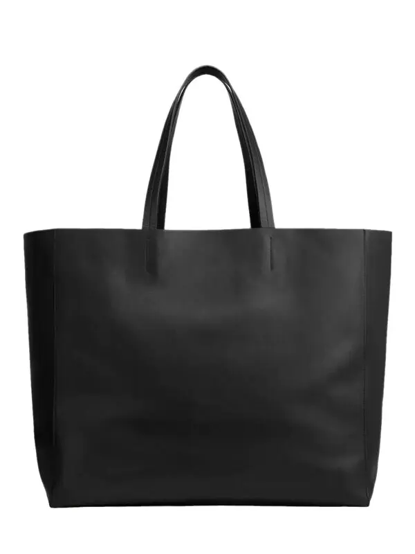NILI LOTAN Keith Leather Tote Bag - Black