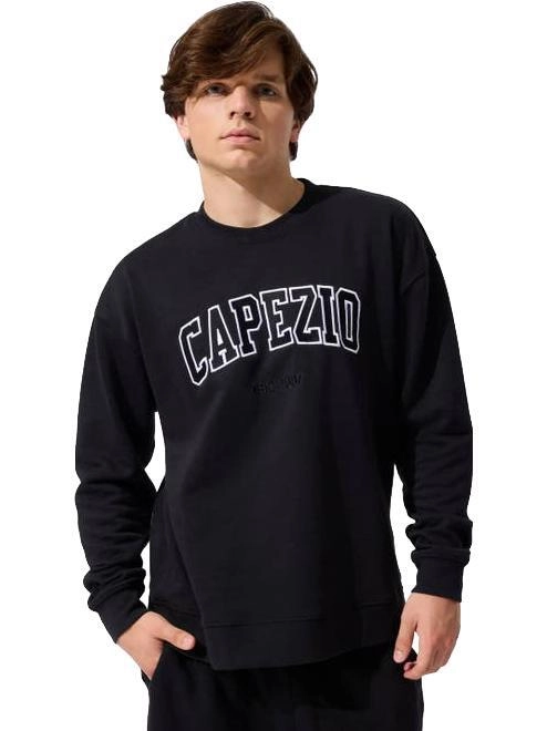 CAPEZIO Varsity Sweatshirt With Embroidered Logo - Black