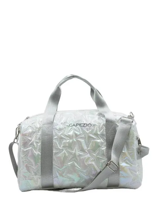CAPEZIO Metallic Star Duffle Bag - Metallic-silver