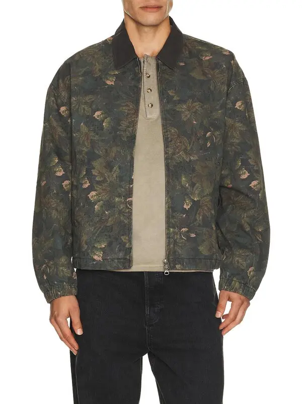 THISISNEVERTHAT Denim Blouson Jacket - Flower