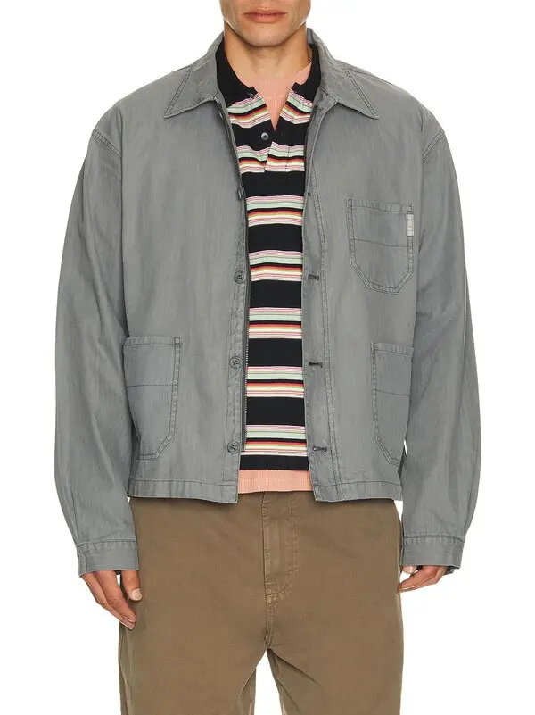 THISISNEVERTHAT Hbt Washed Jacket - Blue