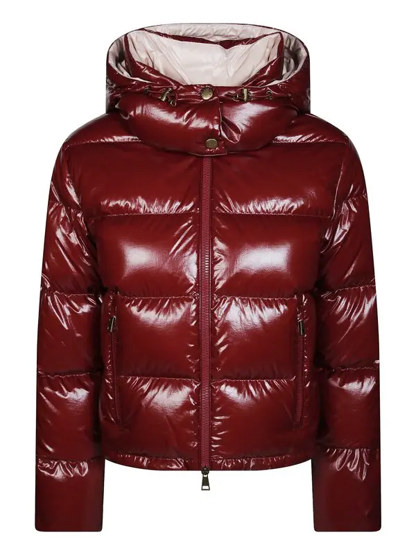 Moncler Niveole Puffer Jacket - Rosso