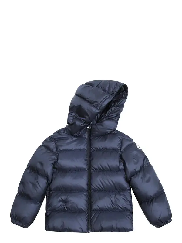 Moncler Sharon Hooded Down Jacket - Blu