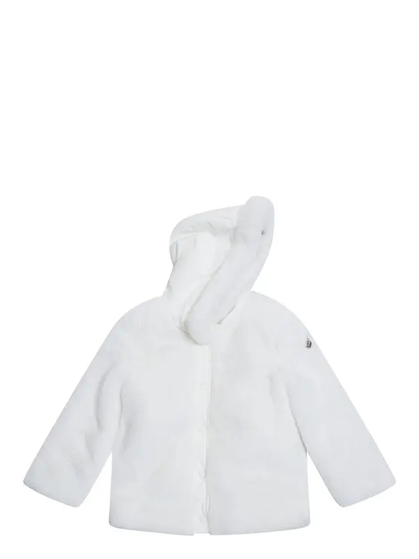 Moncler Baby Viona Puffer Jacket - Bianco