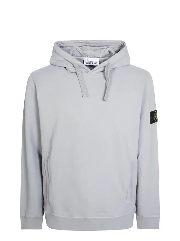 Stone Island Hooded Sweater - Grigio