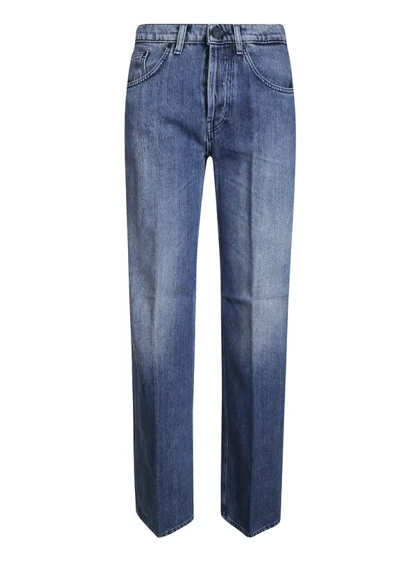 DONDUP Jacklyn Loose-fit 5-pocket Jeans - Blu