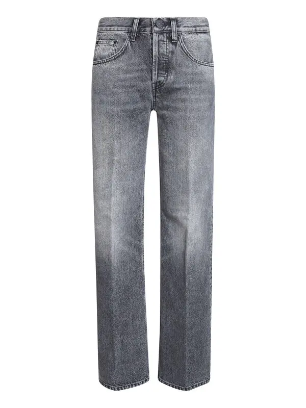 DONDUP Jacklyn Loose-fit 5-pocket Jeans - Nero