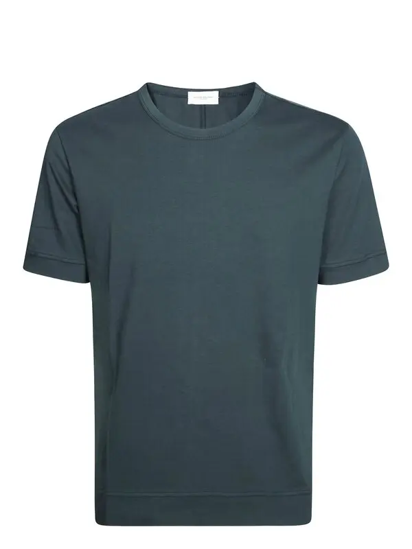 PAOLO PECORA Crewneck T-shirt - Verde