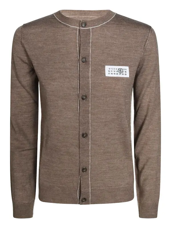 MAISON MARGIELA Cardigan - Marrone