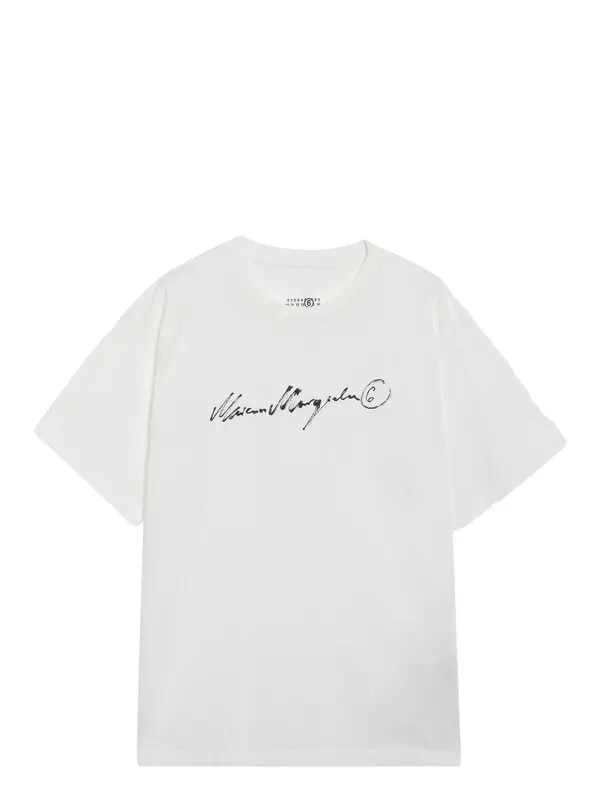 MAISON MARGIELA Style Graphic T-shirt - Offwhite