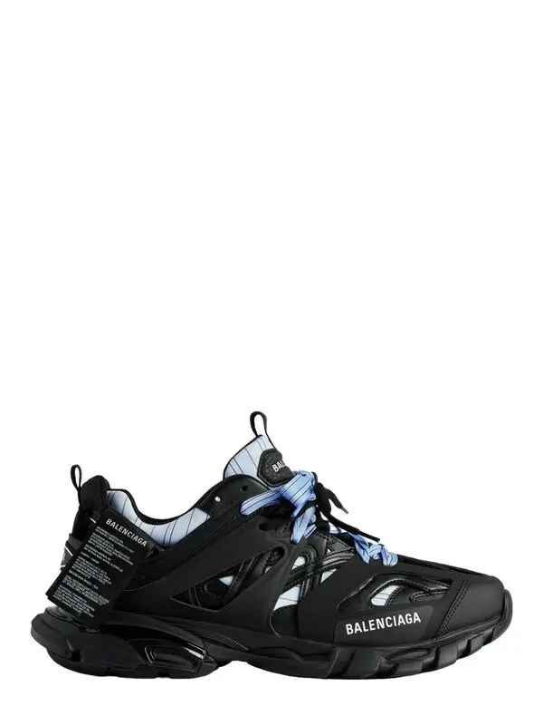 Balenciaga Track Shirt Lace-up Sneakers - Blackblue