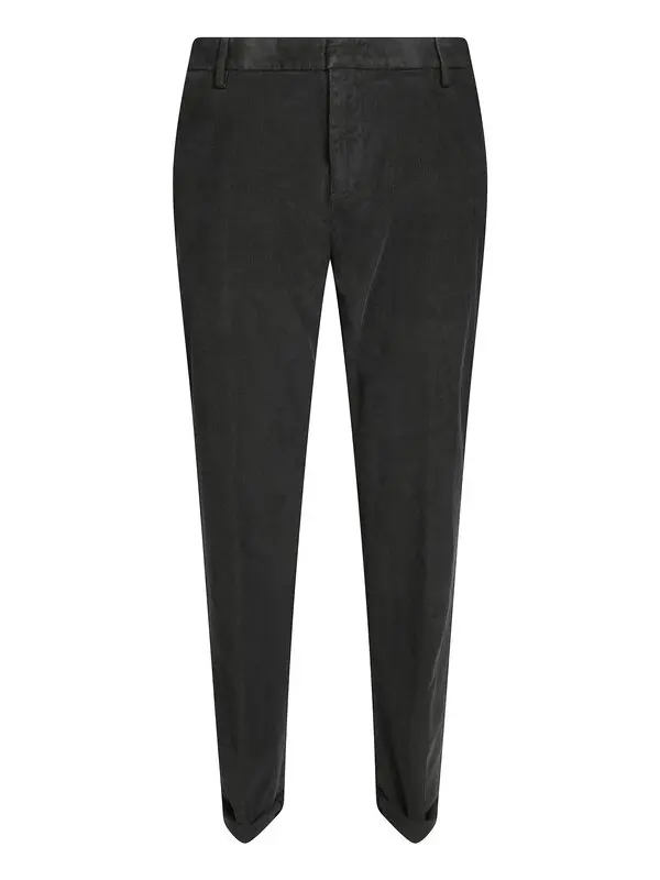 DONDUP Relaxed Velvet Pants - Marrone