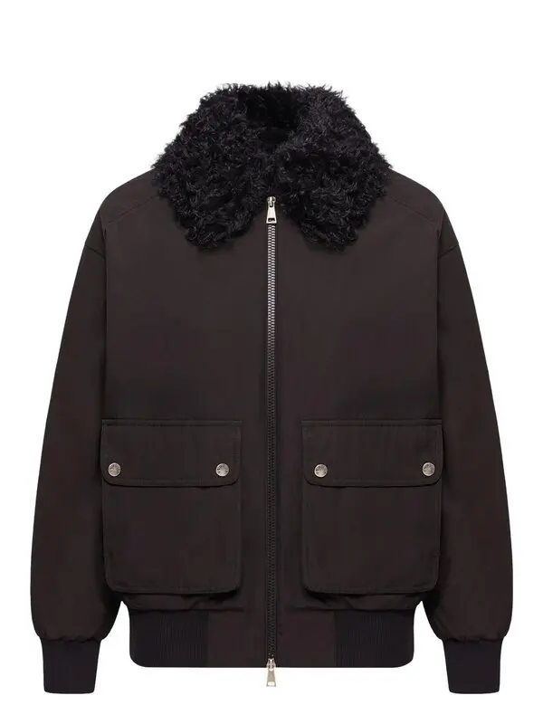 Moncler Rougequeue Hooded Down Jacket - Black