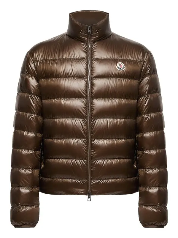 Moncler Sergesta Packable Down Jacket - Brown