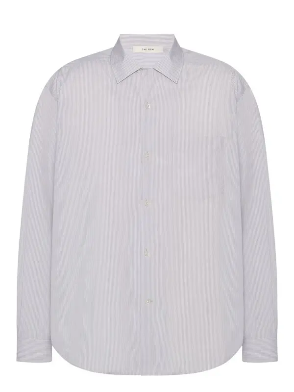THE ROW Vanja Shirt - Light Grey
