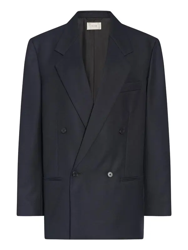THE ROW Yani Jacket - Dark Navy