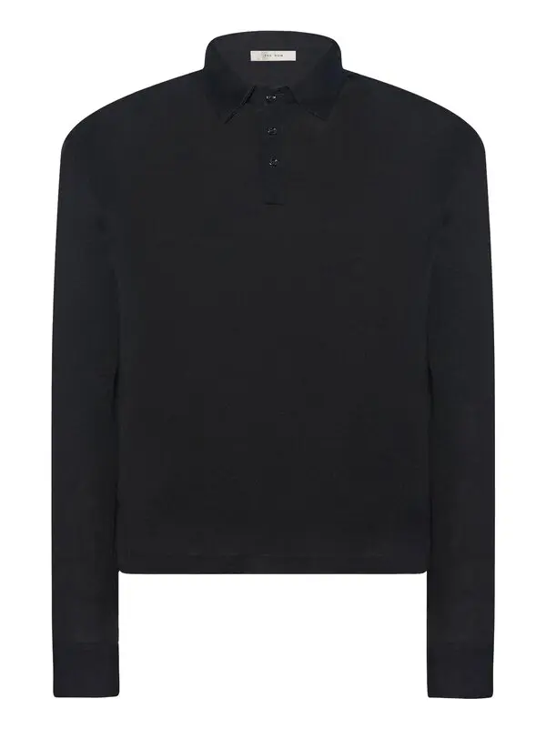 THE ROW Reyes Polo - Black