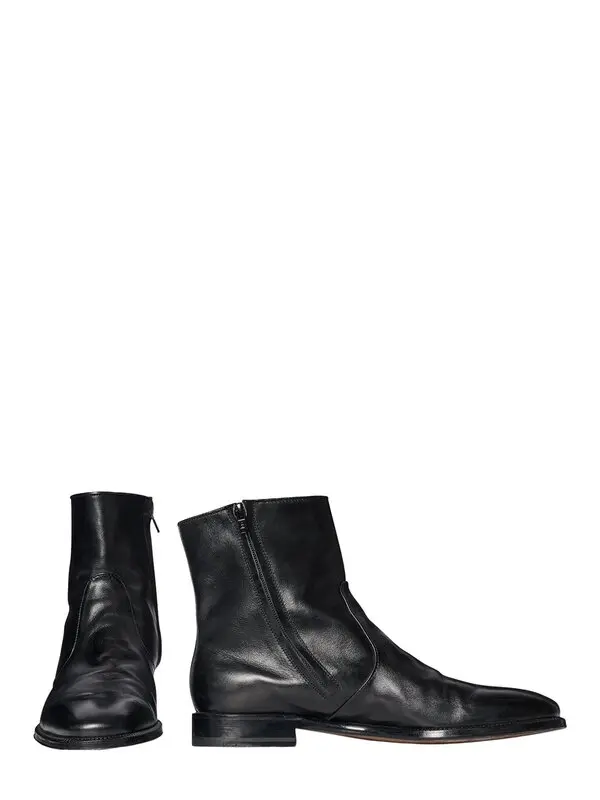 THE ROW Oscar Boot - Black