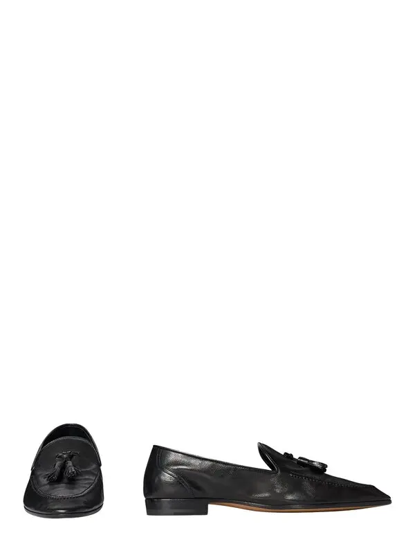 THE ROW Caden Loafer - Black