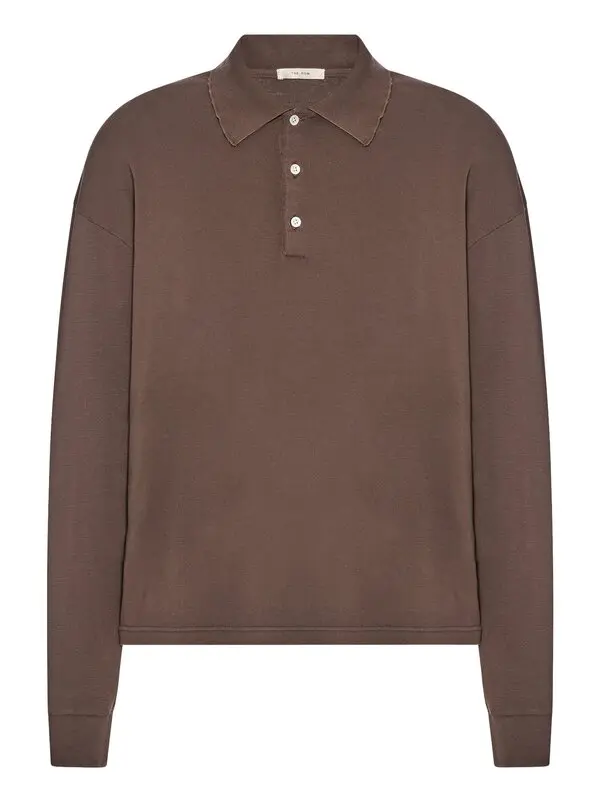 THE ROW Niccolo Top - Coffee