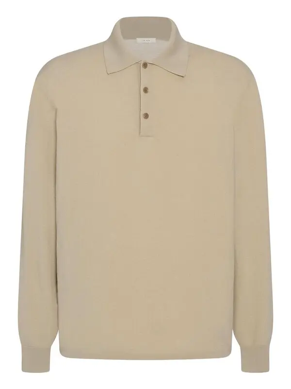 THE ROW Menville Polo - Straw