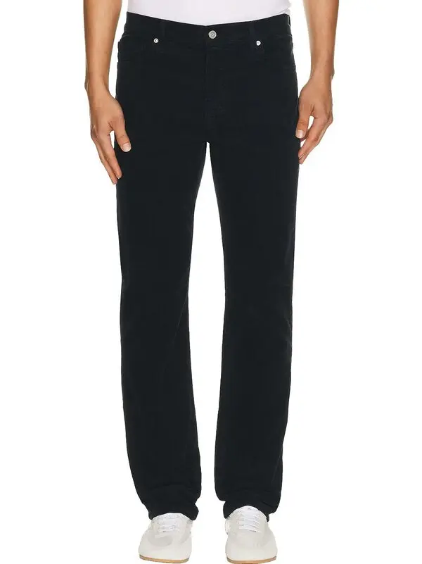 FRAME Modern Straight Corduroy Pant - Dark Navy
