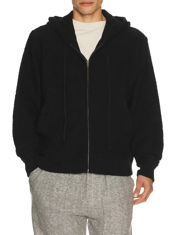 ISA BOULDER Node Zip-up Jacket - Black