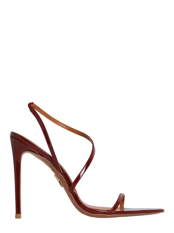 Retrofete Naomi Strappy High Heel Sandals - Cigar