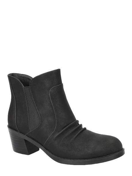 EASY WORKS BY EASY STREET Berwick Ankle Boot - Black Matte