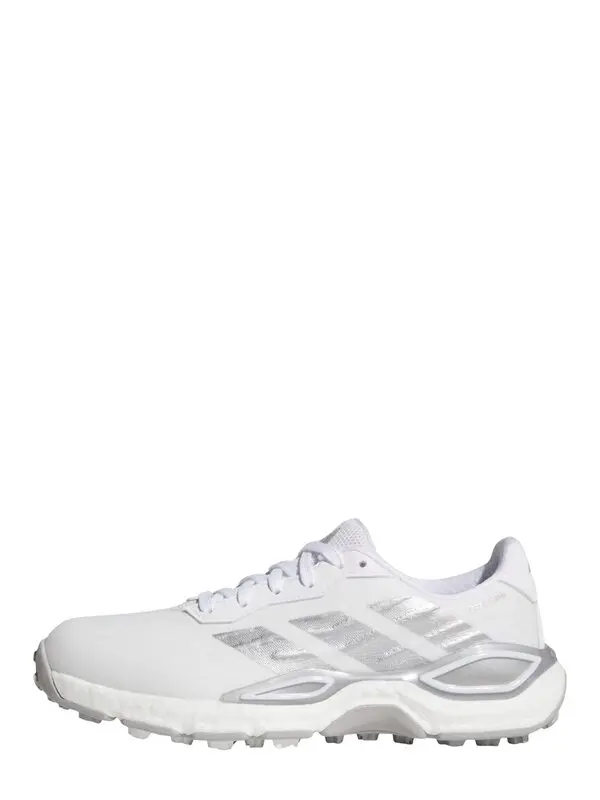 Adidas Codechaos 27 Spikeless Golf Shoes - Cloud White/silver Metallic/gray Two