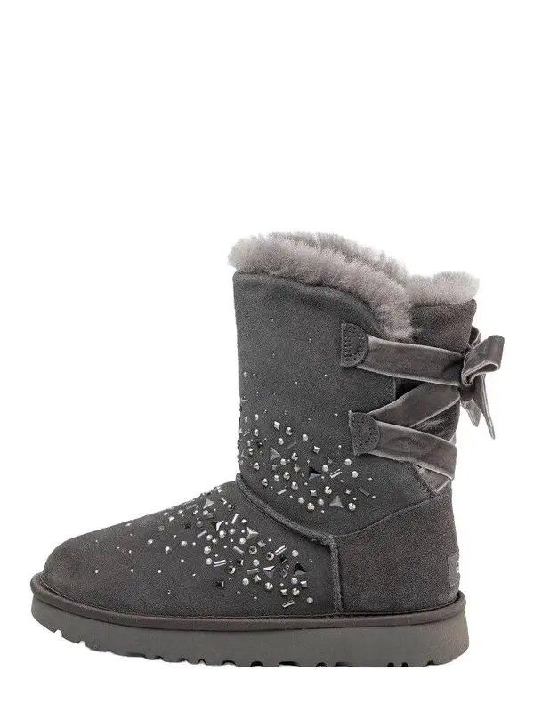 UGG Classic Galaxy Bling Short Boots - Grey
