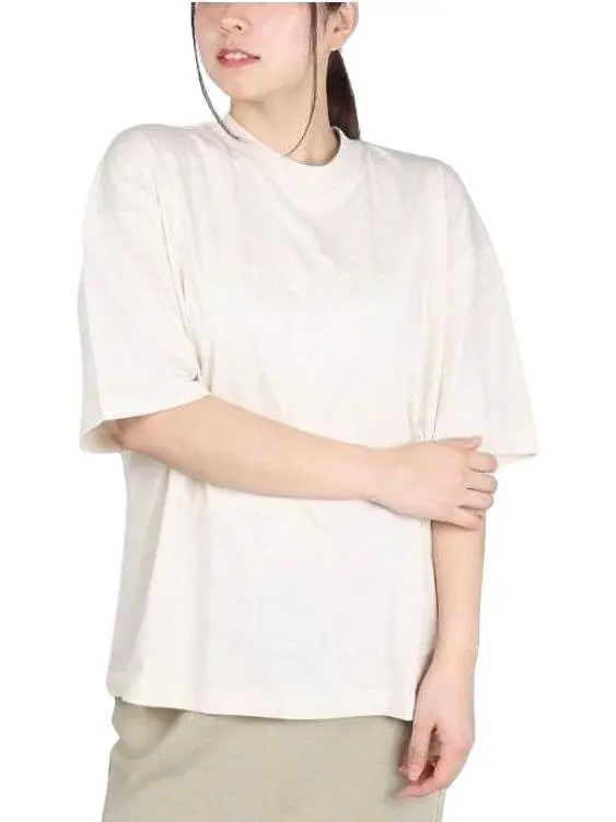 NEW BALANCE Hyper Density Jersey Oversized T-shirt Asia Sizing - Linen