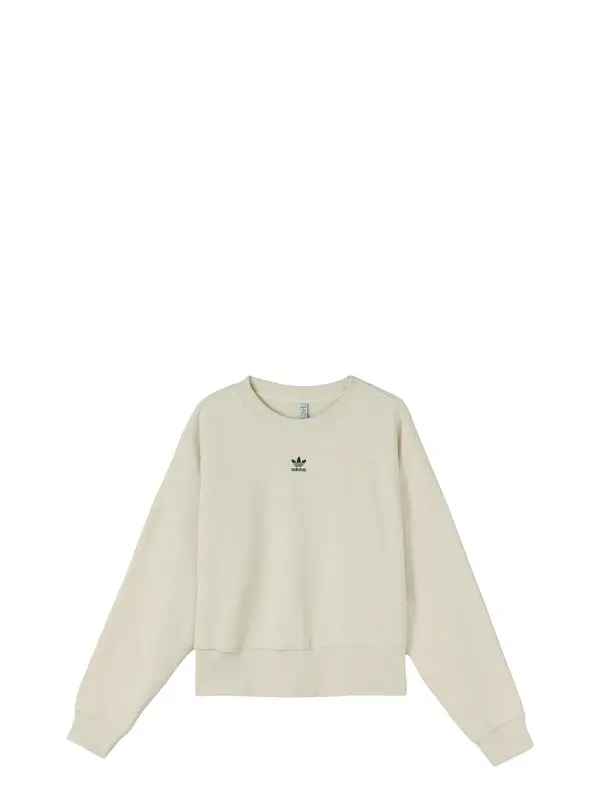 Adidas Adicolor Crew Neck Sweatshirt - Beige
