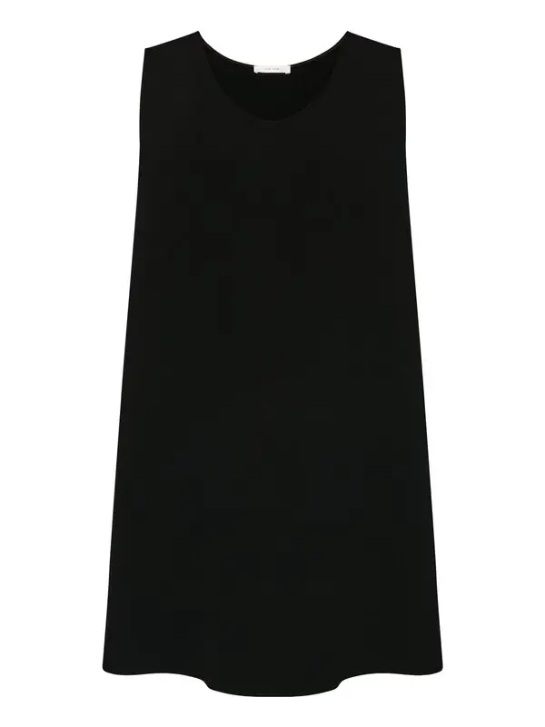 THE ROW Aro Sleeveless Textured Top - Black