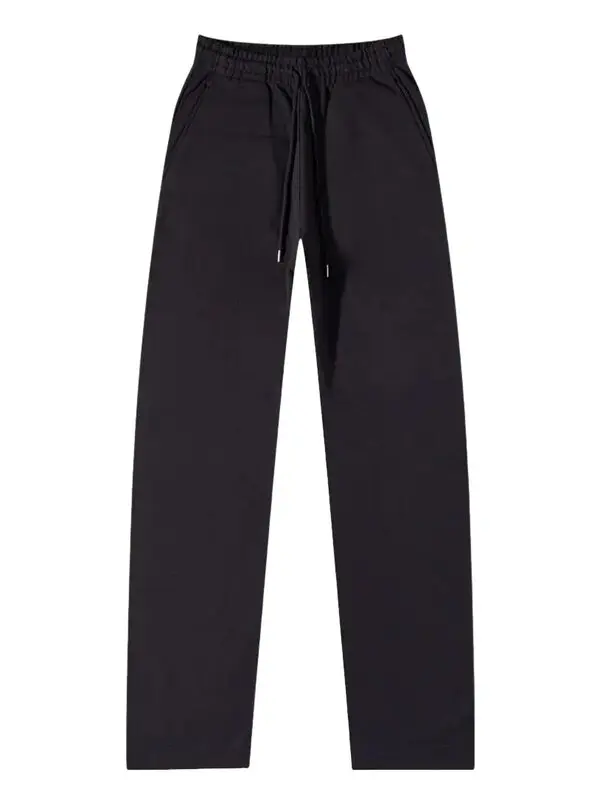 Dries Van Noten Drawstring Casual Pants - Navy Blue