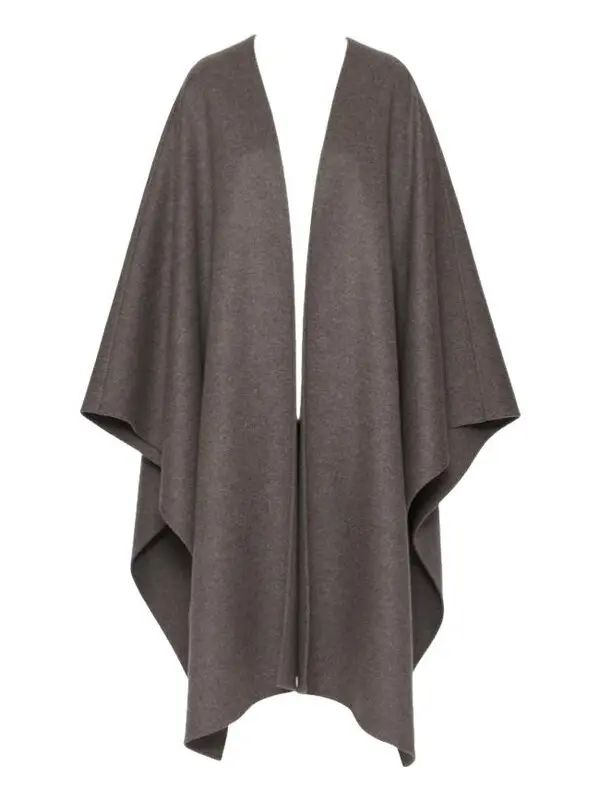Valentino Garavani Draped Cloak - Black