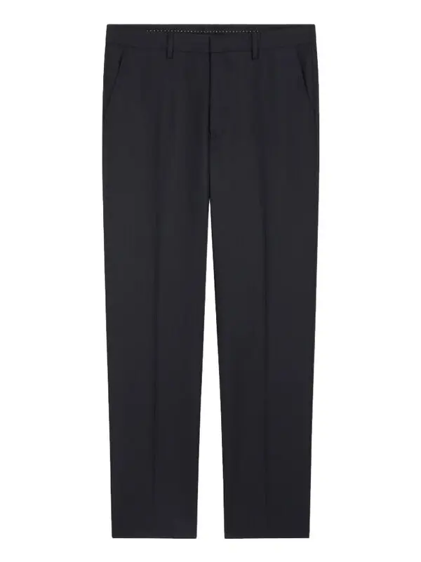 Dries Van Noten Belt Loop Casual Pants - Black