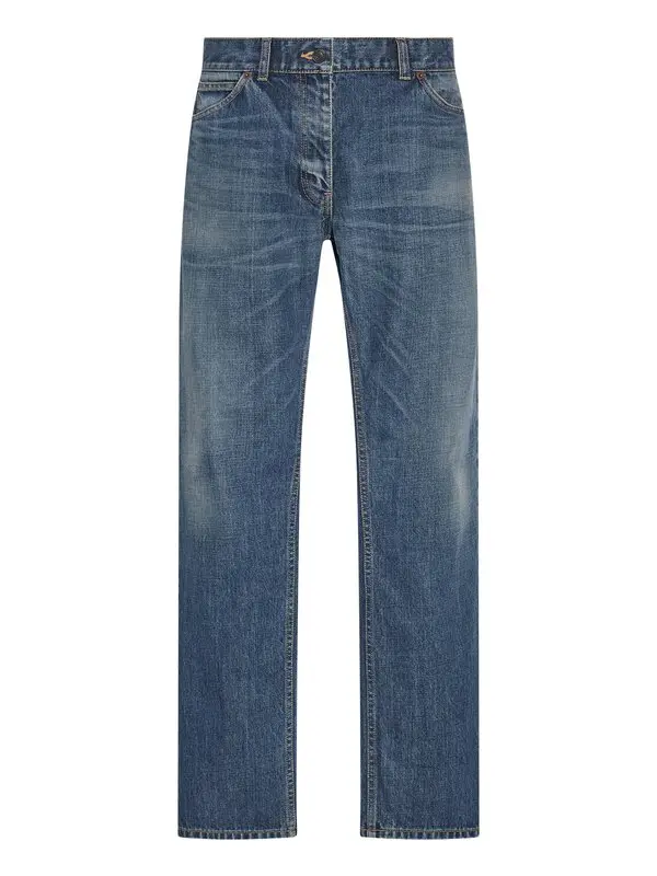 THE ROW Dinni Jean - Medium Indigo