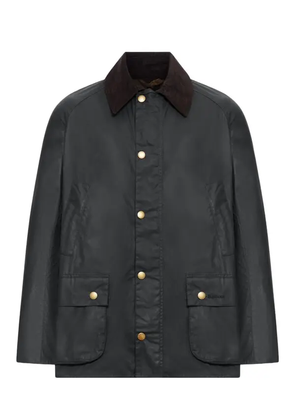 Barbour Ashby Waxed Jacket - Black