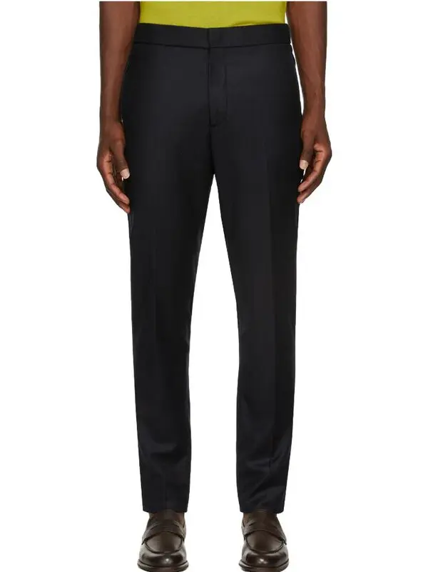 Loro Piana Slim Casual Pants - Black