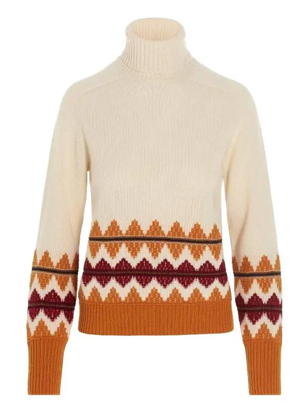 Loro Piana Long-sleeved High-neck Pullover - Nude