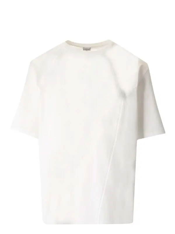 Loewe Puzzle Loose Fit T-shirt In Cotton - White